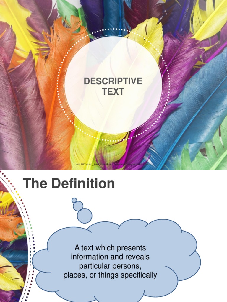 Descriptive Text | PDF | Foreign Language Studies | General Fiction
