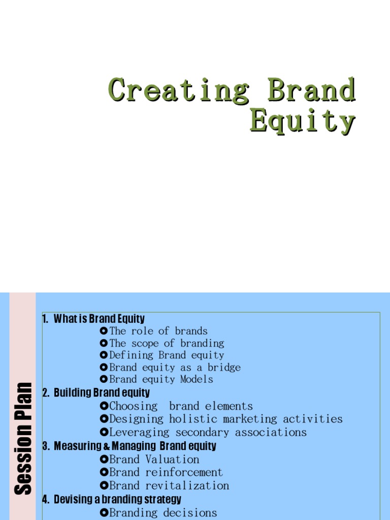 Chapter 10 Creating Brand Equity | PDF | Brand | Marketing