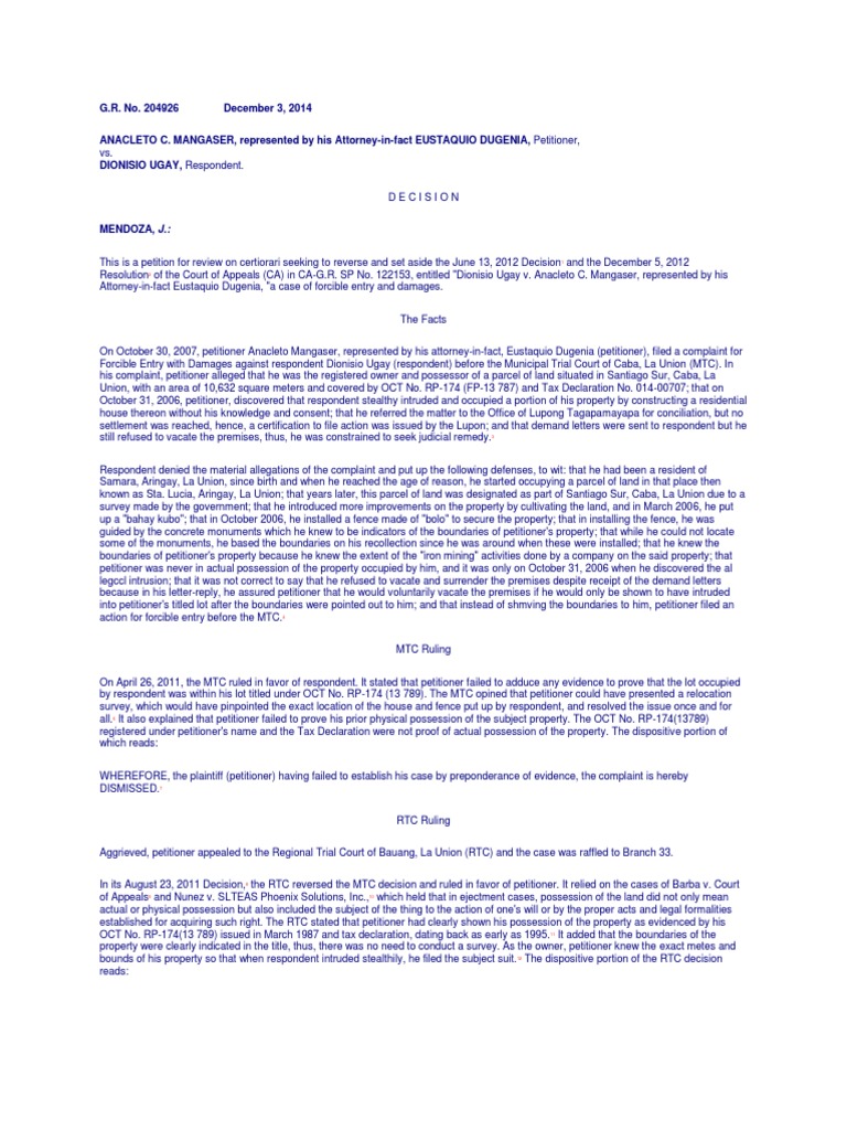 Civrev Case Digest | PDF | Lawsuit | Judgment (Law)