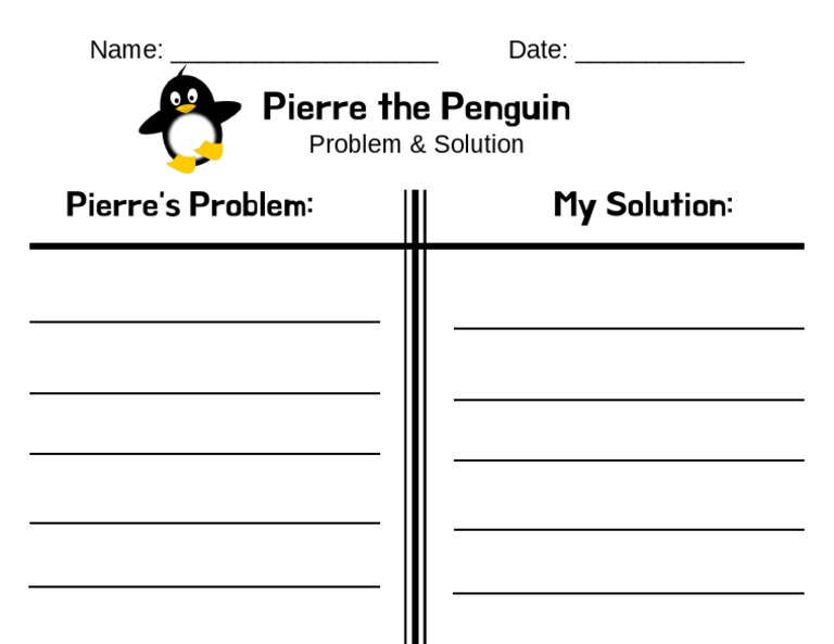Pierre The Penguin Problem Solution | PDF