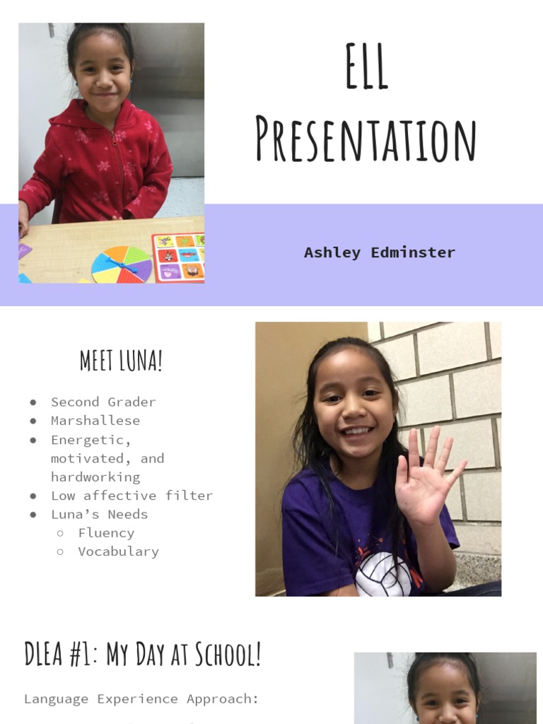 Final-Ell Presentation | PDF | Vocabulary | Reading (Process)