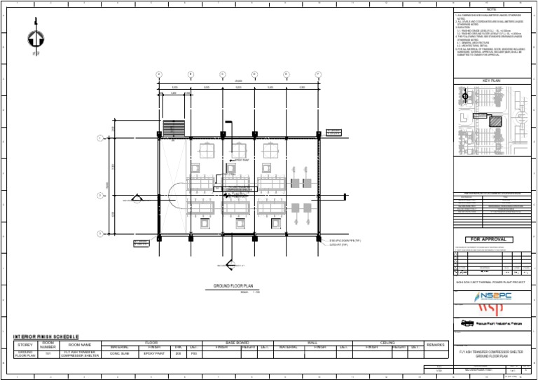 NS2-VW00-P0UEW-173021 - FA Transfer Compressor Shelter - Ground Floor ...