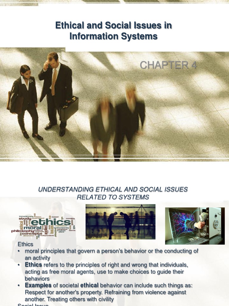 Mis Chapter 4 | PDF | Accountability | Morality