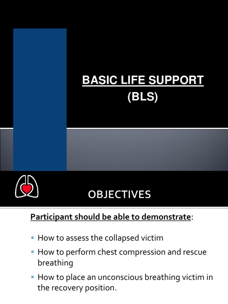Basic Life Support | PDF | Cardiopulmonary Resuscitation | Medical ...