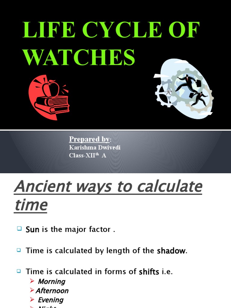 Life Cycle of Watches | PDF