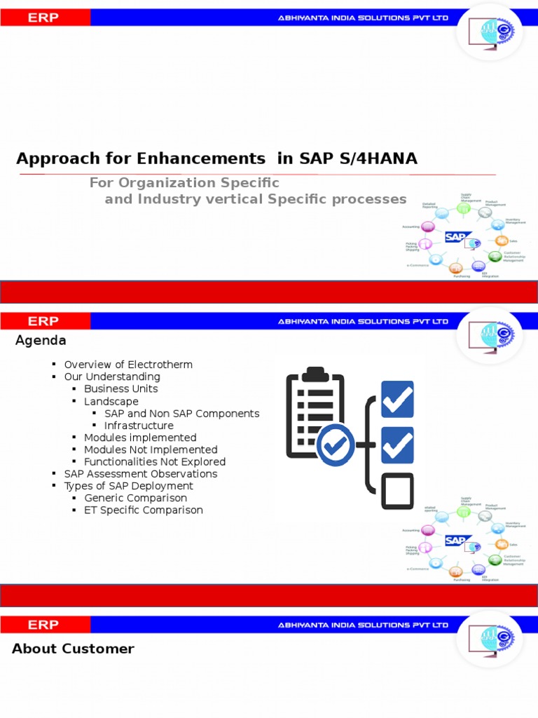 Approach For Enhancements in SAP S/4HANA: For Organization Specific and ...