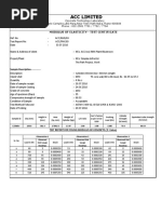Wire Rope Test Certificate | PDF | Rope | Wire