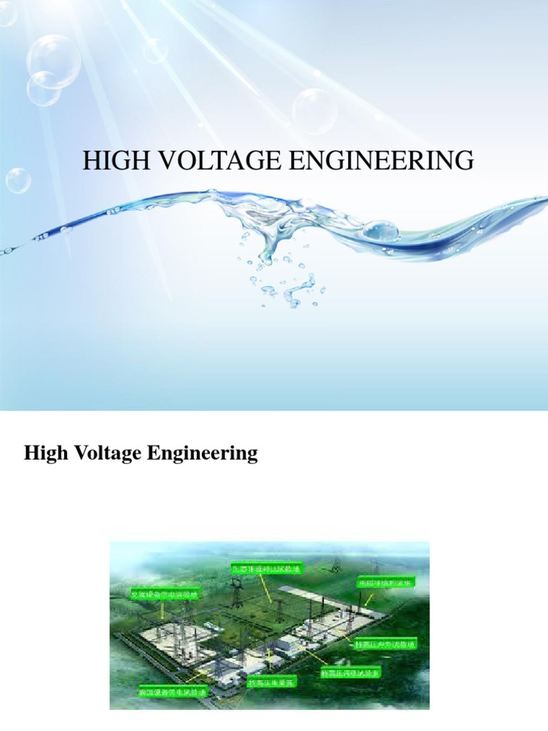 High Voltage Engineering | PDF | Ionization | Radiation
