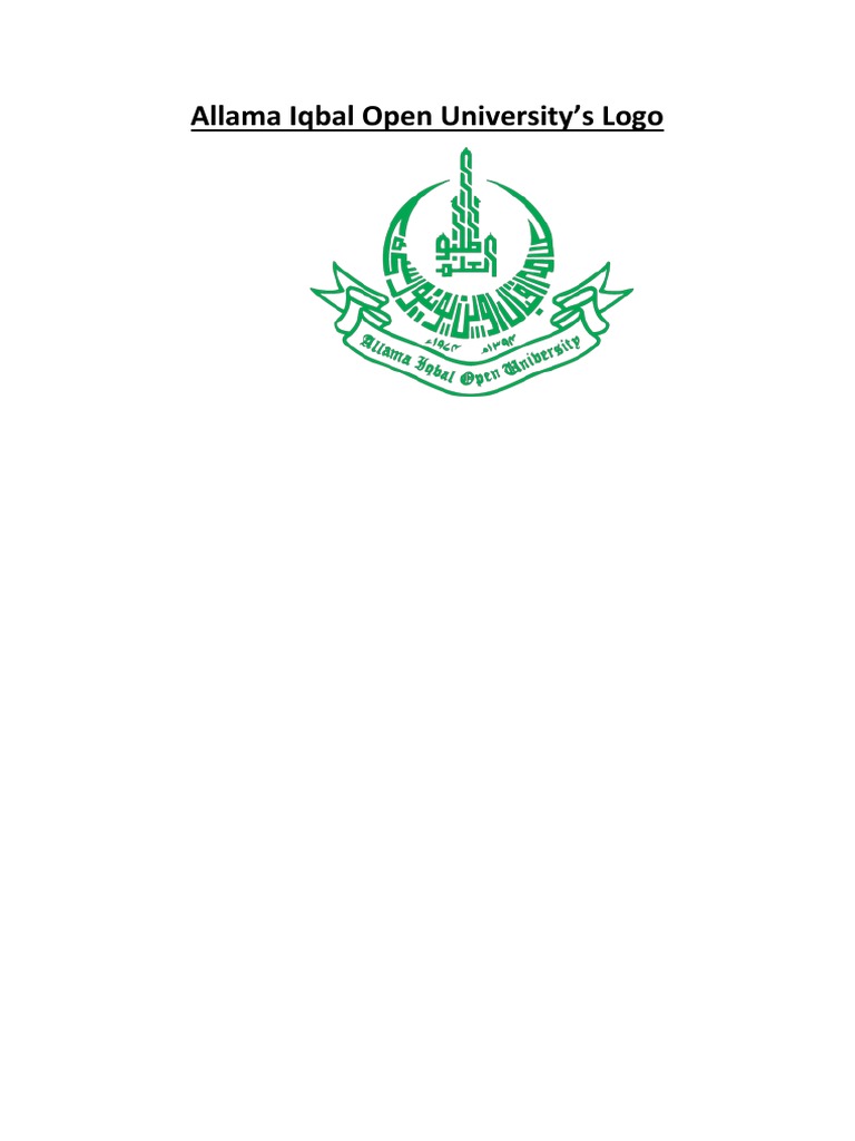 Allama Iqbal Open University | PDF