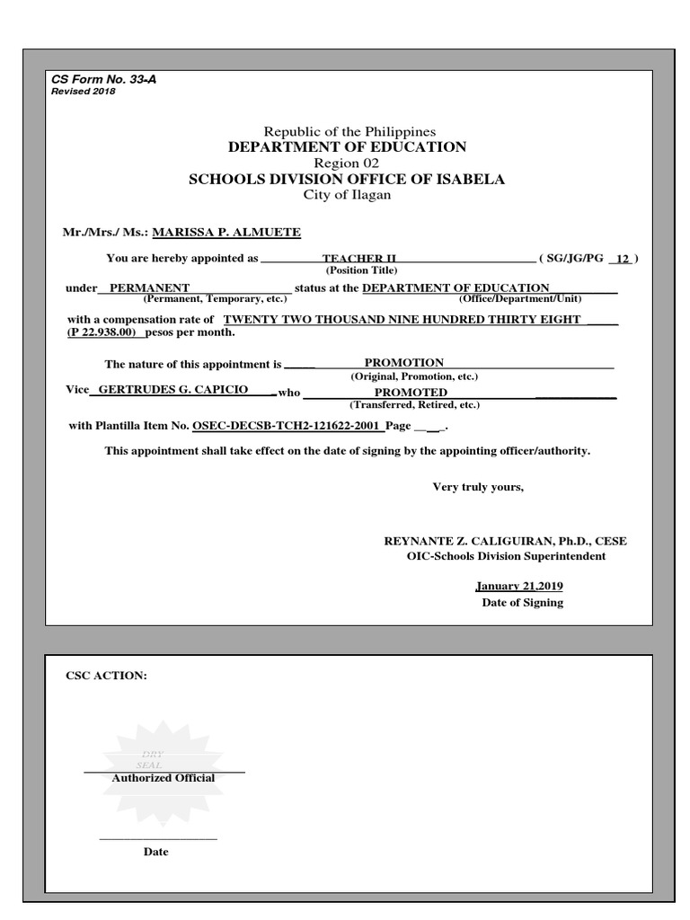New Form 33 Permnent New | PDF | Government | Social Institutions