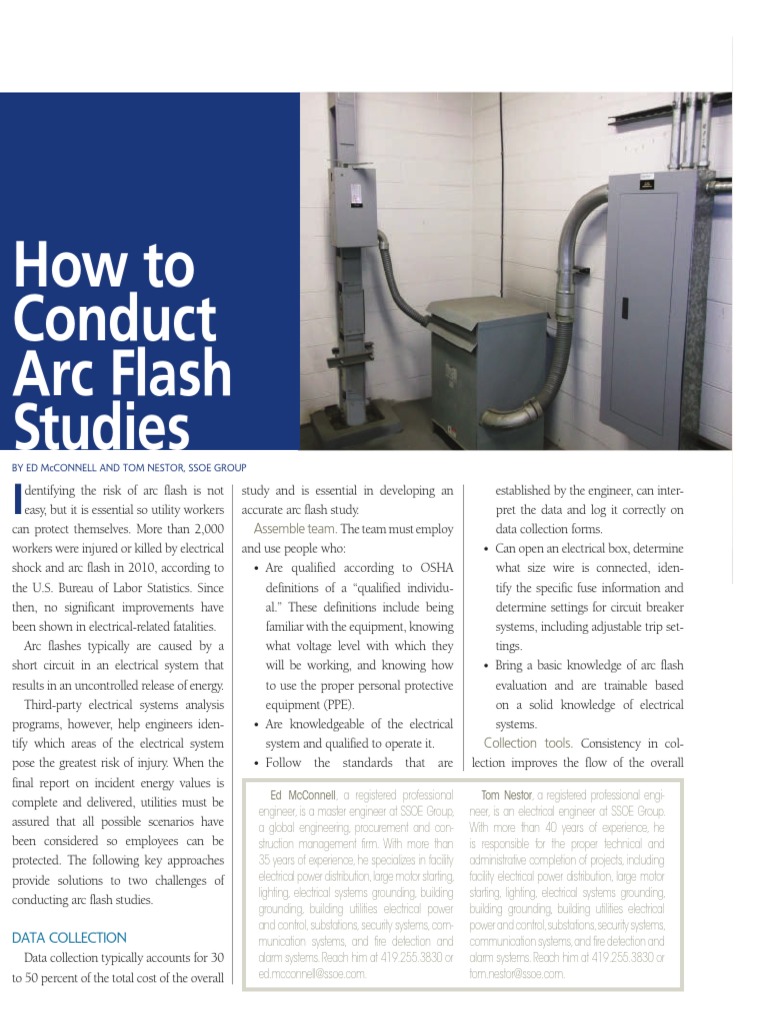 How To Conduct Arc Flash Studies: Assemble Team | PDF | Fuse ...