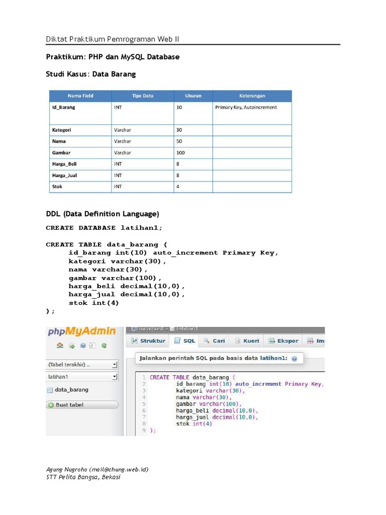 04 - PHP & MySQL | PDF | Data Management | Sql