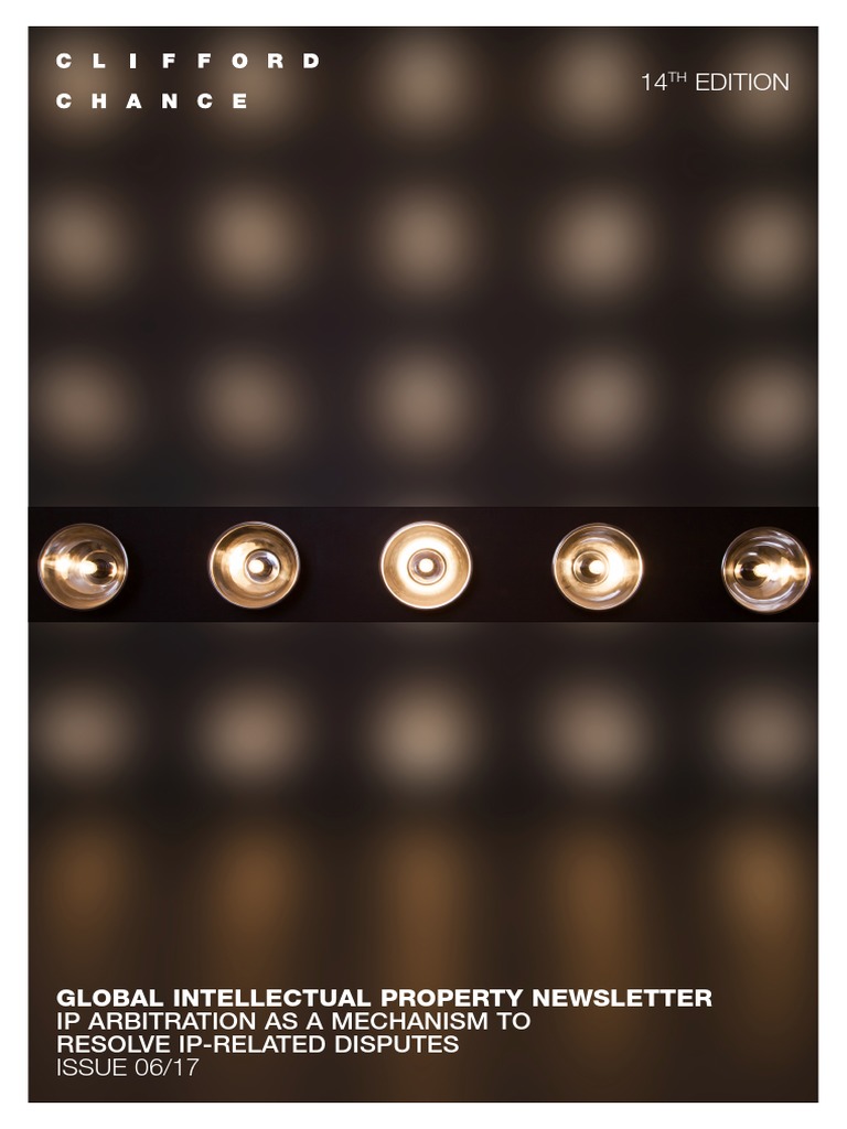 14 Edition: Global Intellectual Property Newsletter | PDF | Arbitration ...