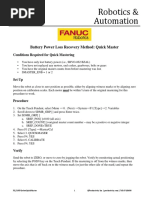 Fanuc Robot Mastering PDF | PDF