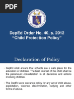 DepED Intake Sheet Forms Per DO 40, S. 2012 | PDF