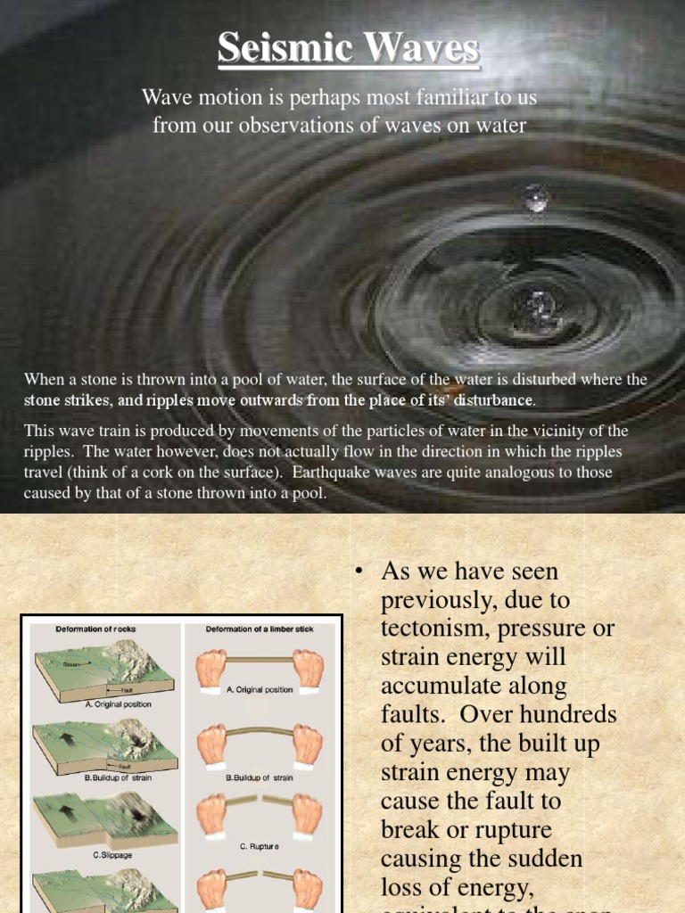 Seismic Waves | PDF | Earthquakes | Moment Magnitude Scale