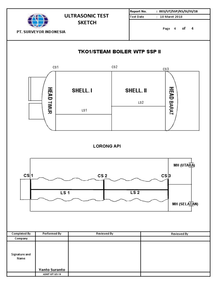 Tko1/Steam Boiler WTP SSP Ii: Lorong Api | PDF