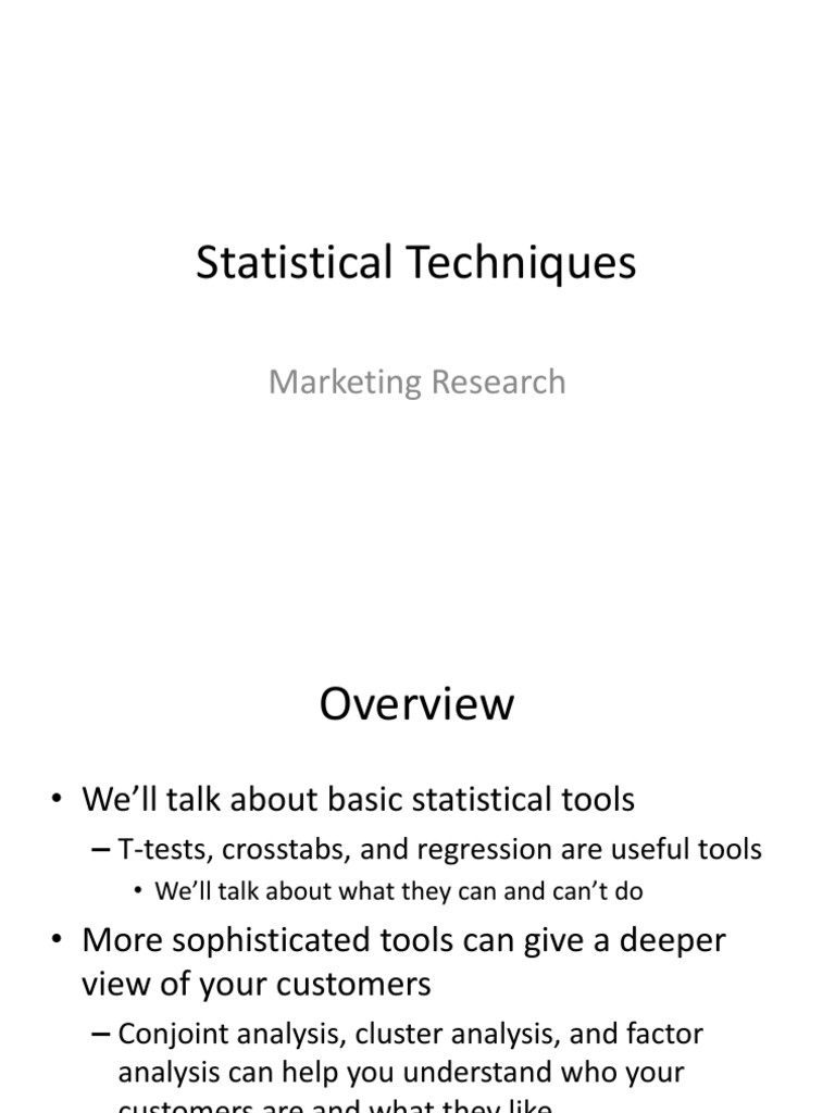 Mark Research | PDF | P Value | Data Analysis