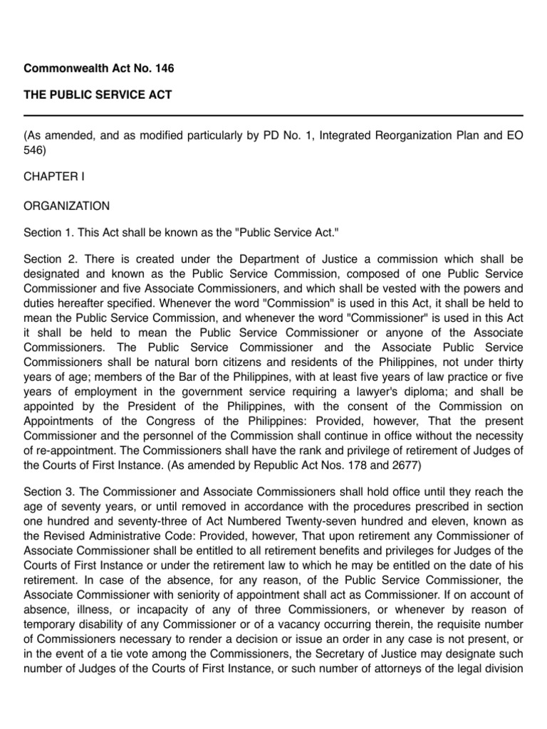 Public Service Act | Download Free PDF | Rail Transport | Fine (Penalty)