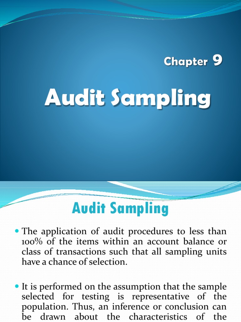 Understanding Audit Sampling Risks | PDF | Sampling (Statistics ...