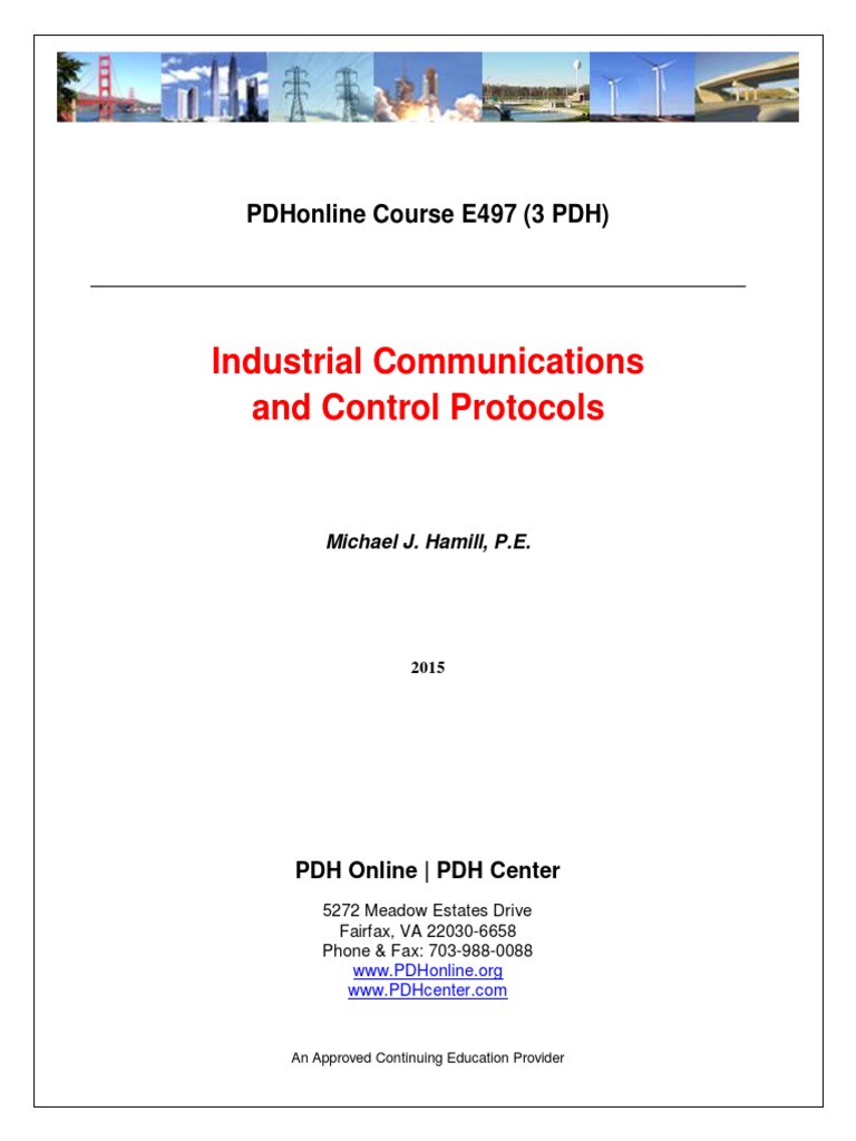 Industrial Communications and Control Protocols: Pdhonline Course E497 ...
