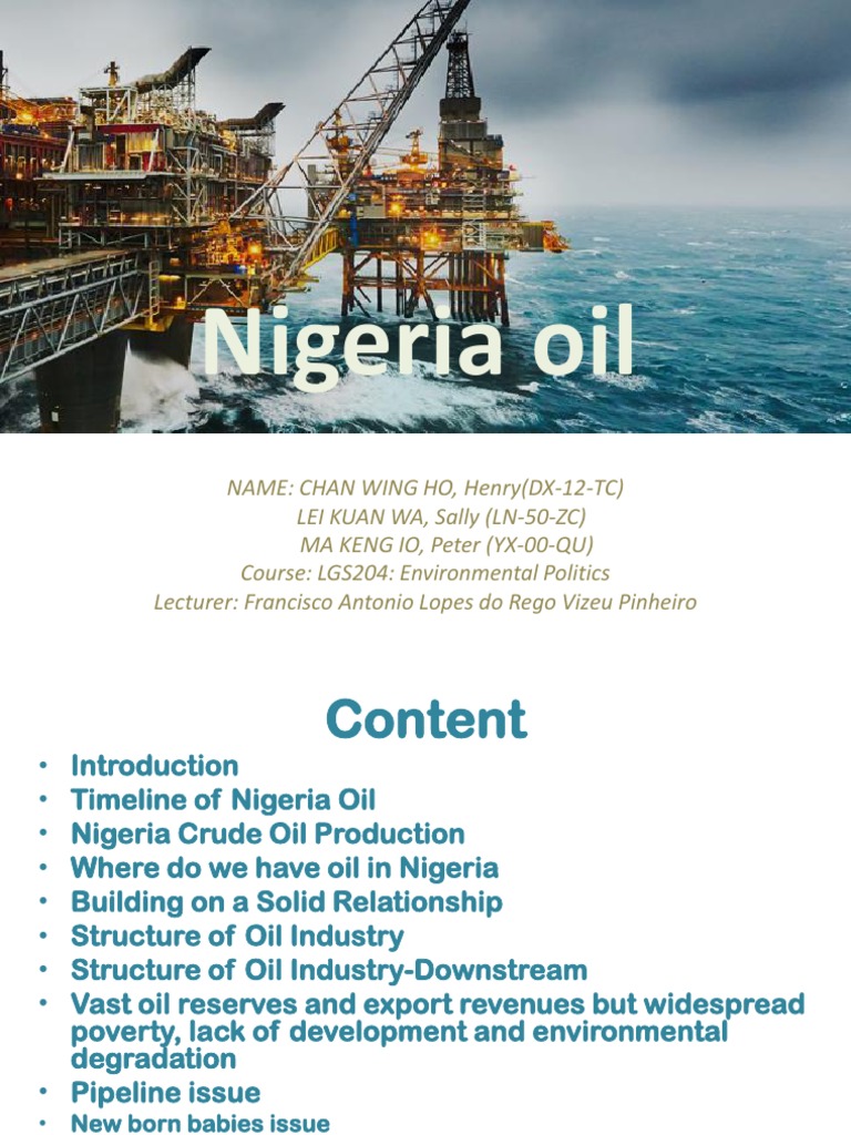 Nigeria Oil | PDF | Nigeria | Petroleum