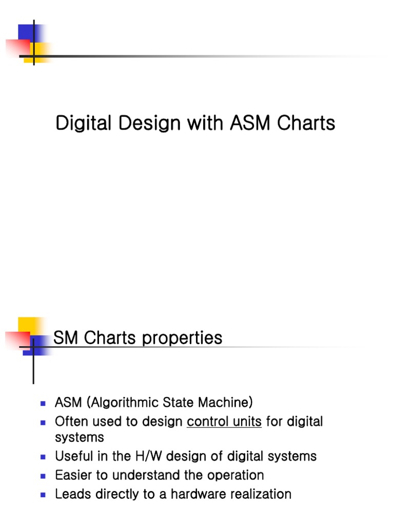 ASM Charts for Digital System Design | PDF | Digital Electronics ...