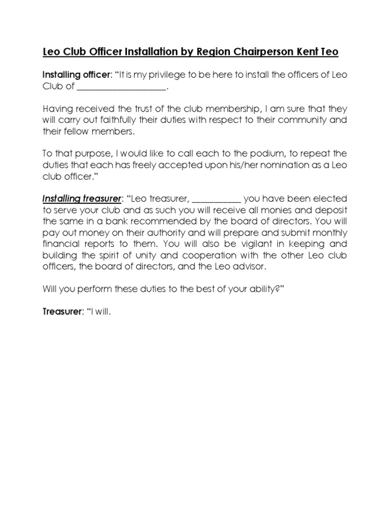 Installation & Initiation Text | PDF | Board Of Directors | Social ...