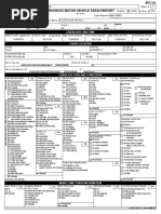 State of New Jersey Police Crash Investigation Report NJTR-1 | PDF ...