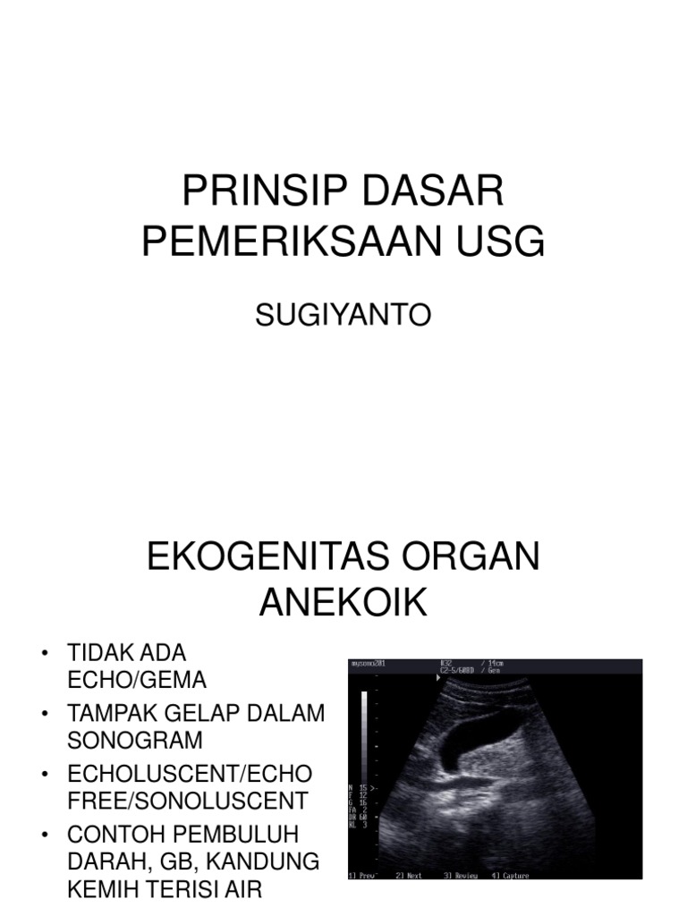 Teknik Imejing Dasar Pemeriksaan Usg | PDF | Sains & Matematika