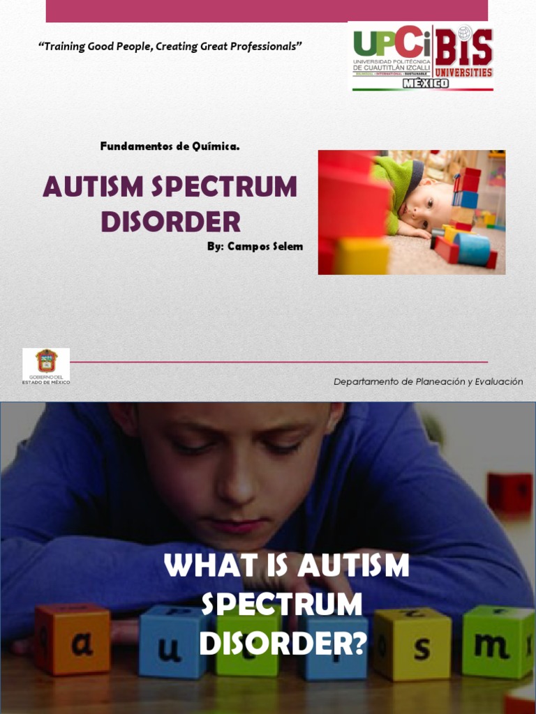 Autism Spectrum Disorder: "Training Good People, Creating Great ...
