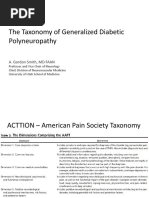 Toronto Clinical Neuropathy Scoring System | PDF | Peripheral ...