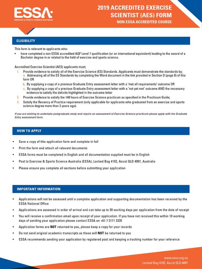 Applying for Accreditation: A Guide to Completing the 2019 Accredited ...