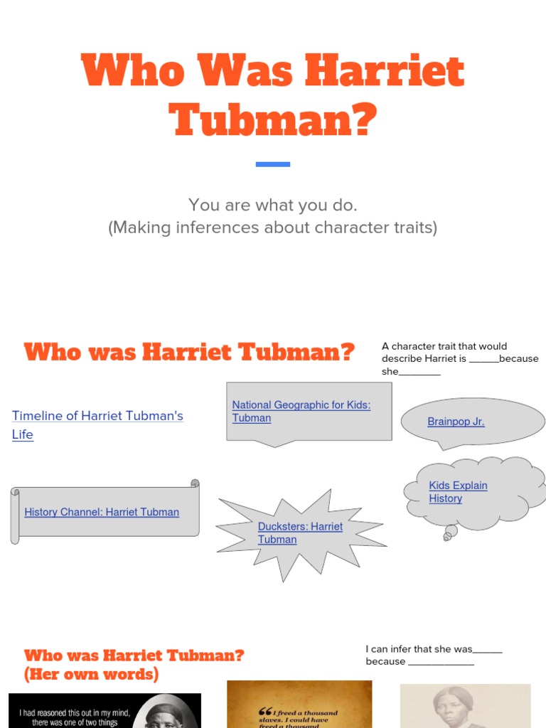 Harriet Tubman | PDF