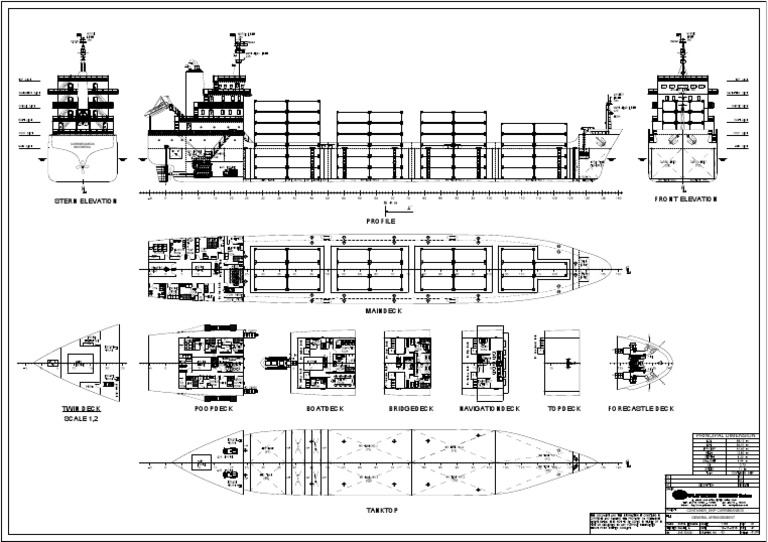 Stern Deck Overview for Caribbeanbox | PDF