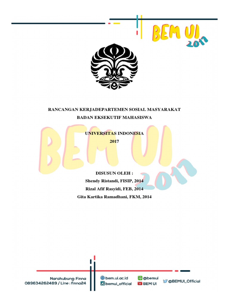 Grand Design Departemen Sosial BEM UI | PDF