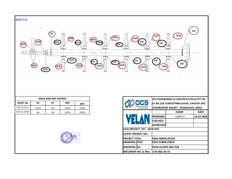 Weld Map | PDF