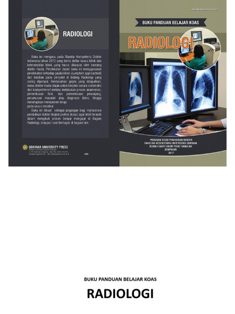 Dasar Dasar Radiologi UNUD PDF | PDF | Karier & Perkembangan ...
