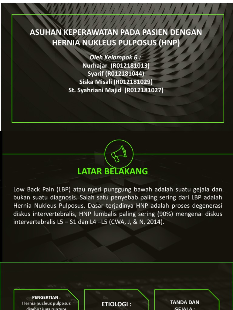 Asuhan Keperawatan HNP | PDF