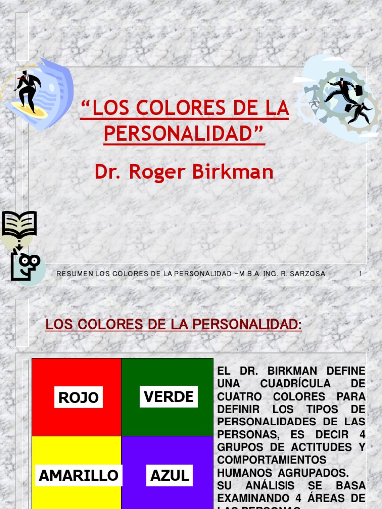 GTH Los Colores de La Personalidad | PDF | Relaciones personales ...