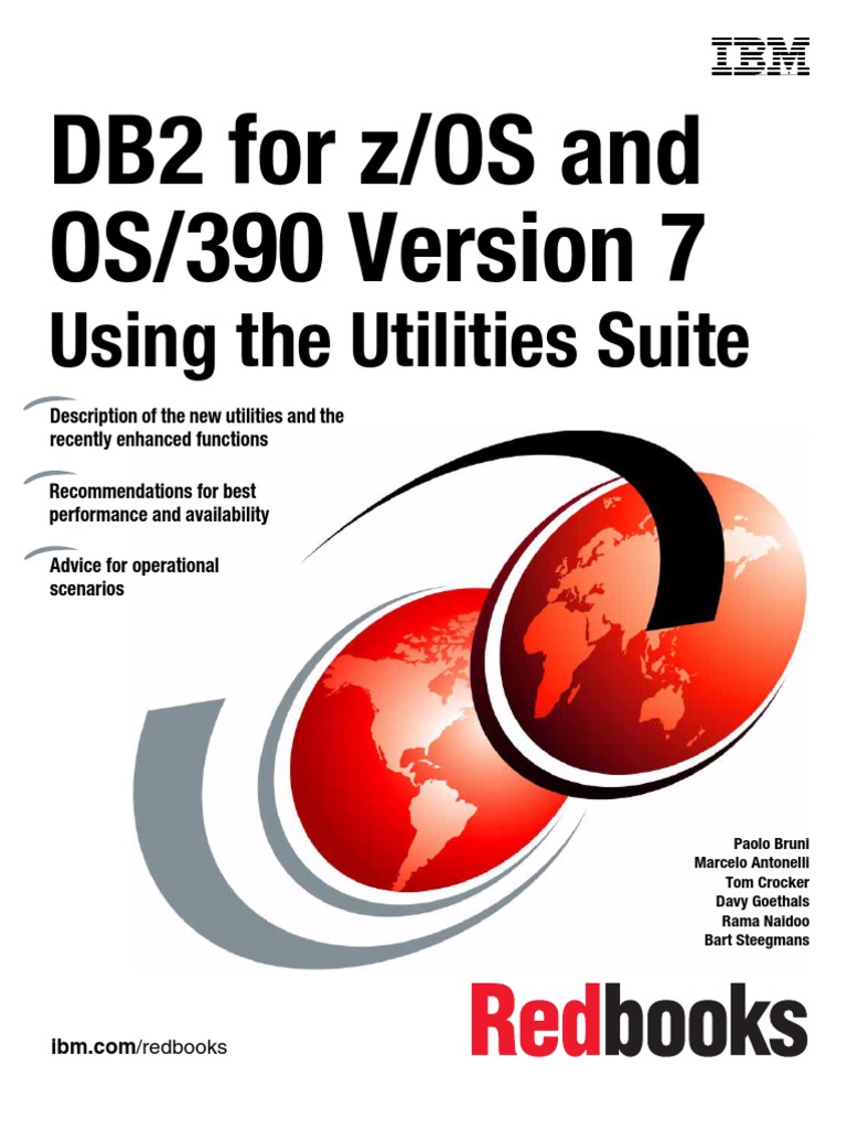 Utilities | PDF | Ibm Db2 | Operating System