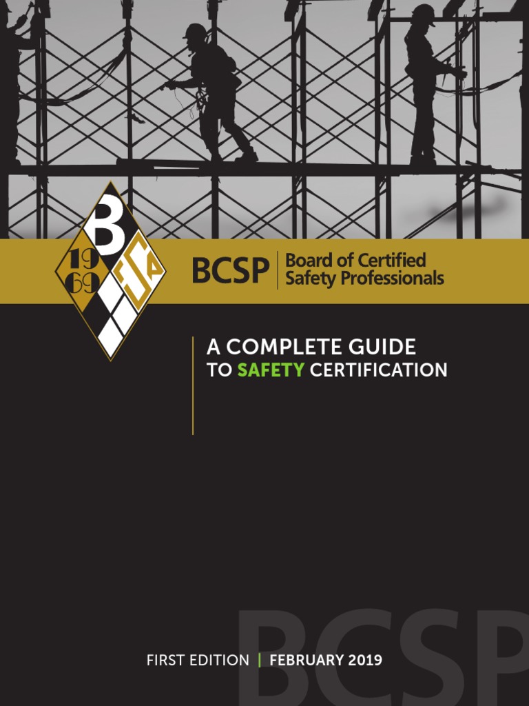 BCSP Complete Guide PDF | PDF | Credential | Professional Certification