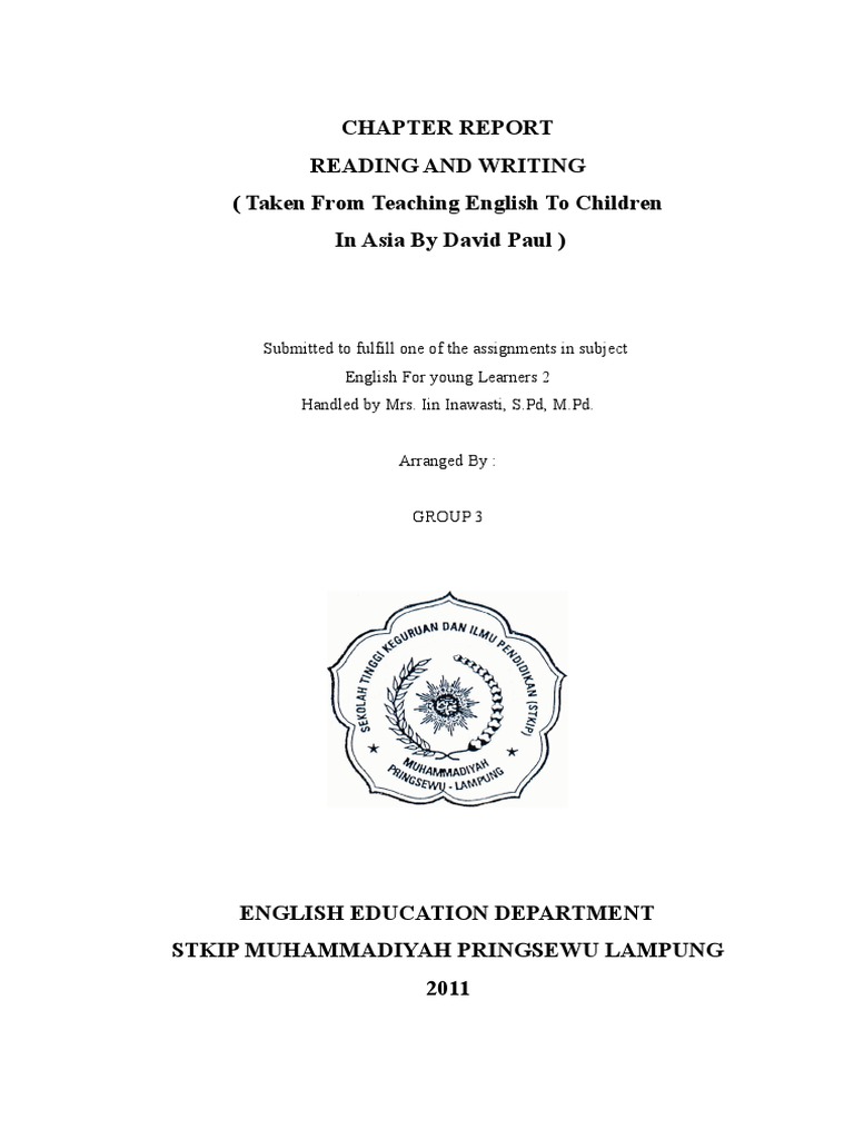 Makalah EYL | PDF | Phonics | Reading (Process)