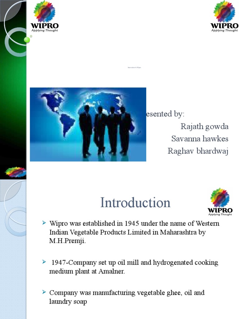 Presented By: Rajath Gowda Savanna Hawkes Raghav Bhardwaj: Innovation ...