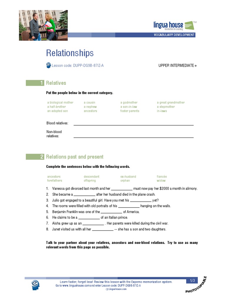 Relationships PDF | PDF
