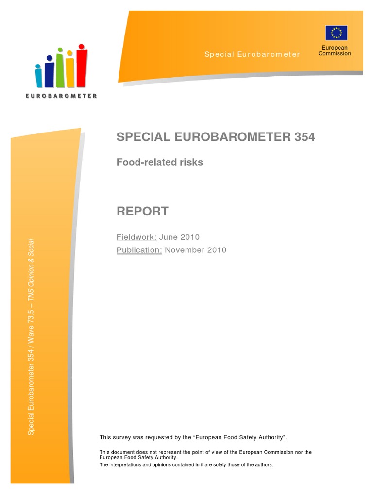 Eurobarometer 2010 - Report PDF | PDF | Foods | European Union