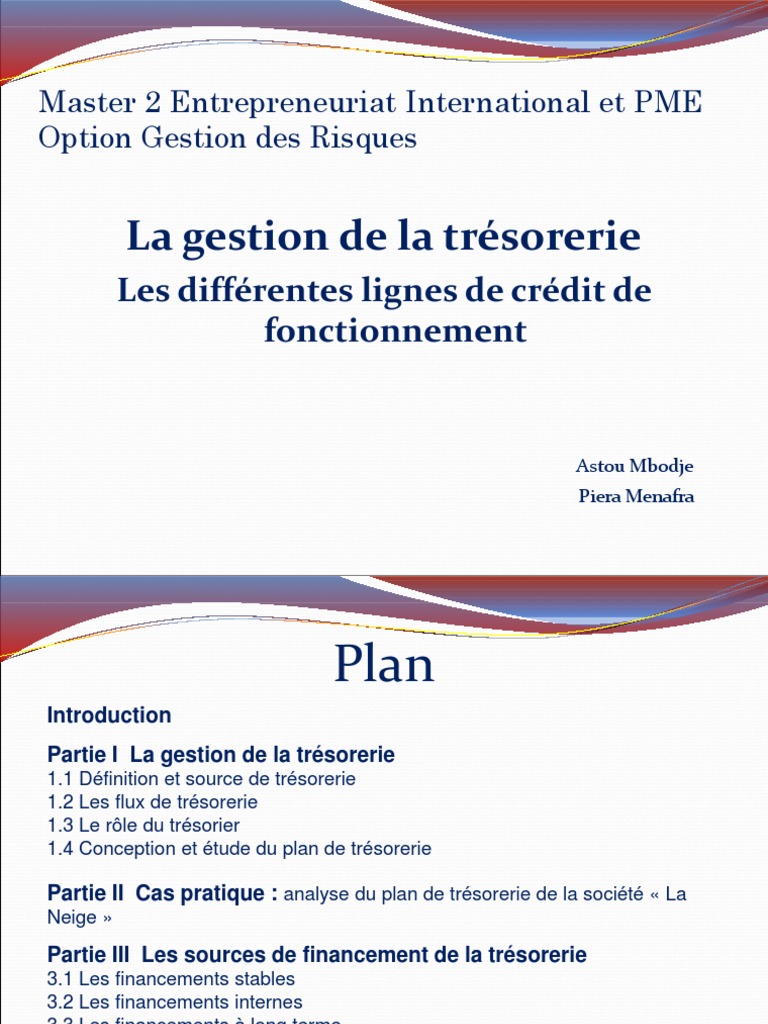 10 Gestion de La Tresorerie | PDF | Fonds de roulement | Leasing
