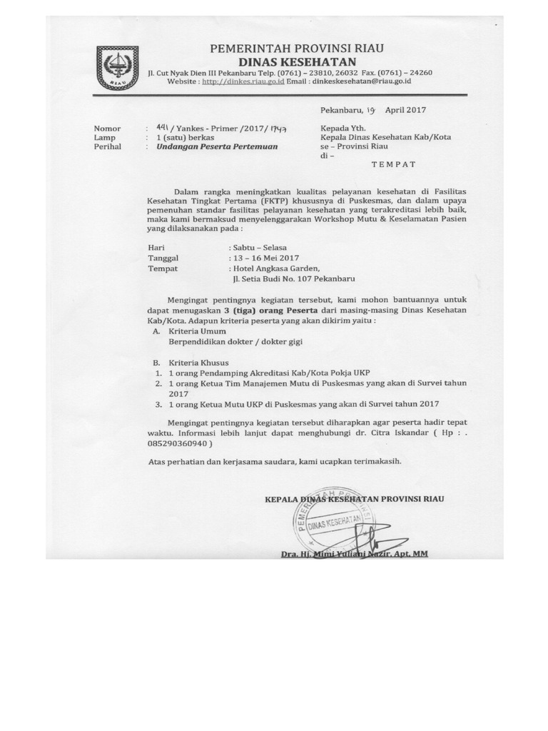 WORKSHOP MUTU DAN KESELAMATAN PASIEN (Drg. Leyla Marlina, Dr. Nanda ...