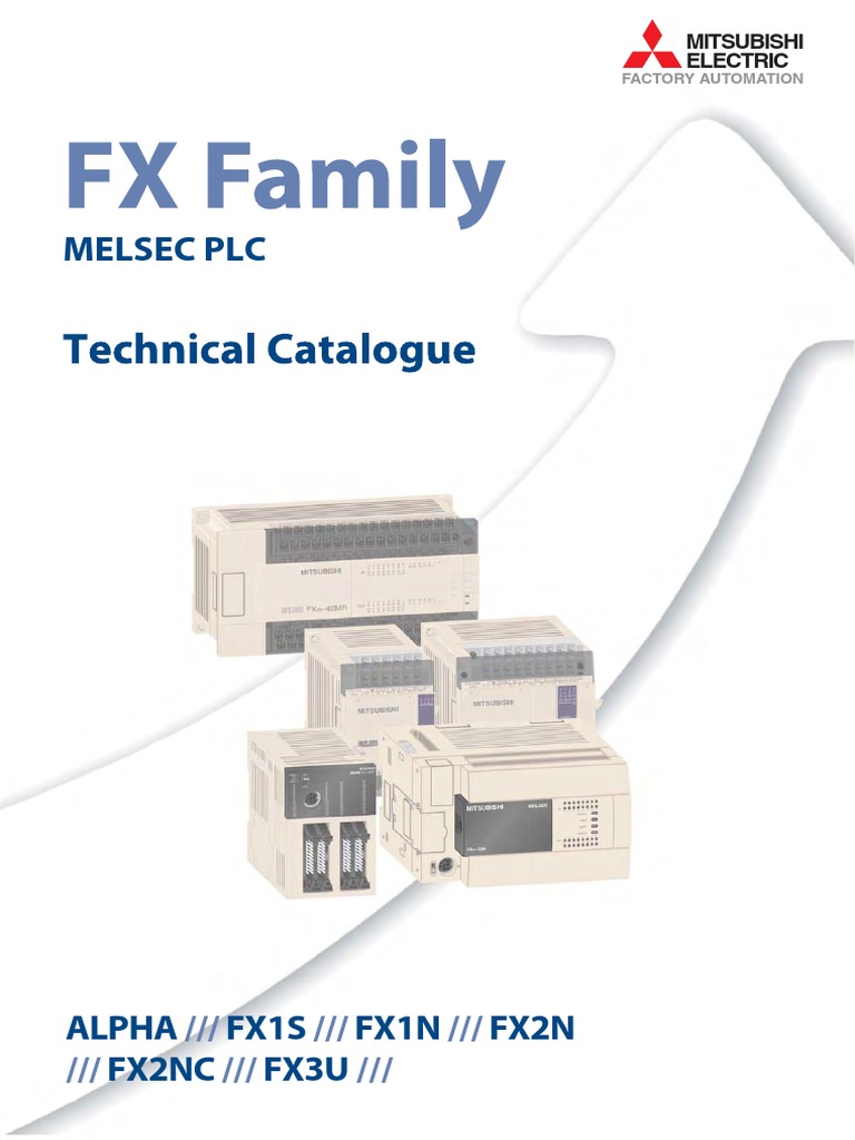 Mitsubishi Melsec FX PDF | PDF | Programmable Logic Controller ...
