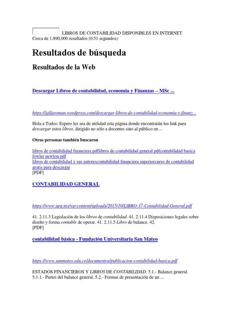 Modelo Cuentas para Libros Contables | PDF | Contabilidad | Microsoft Excel